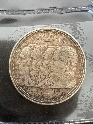 1949 100 Francs Belgium silver lot 254 | eBay