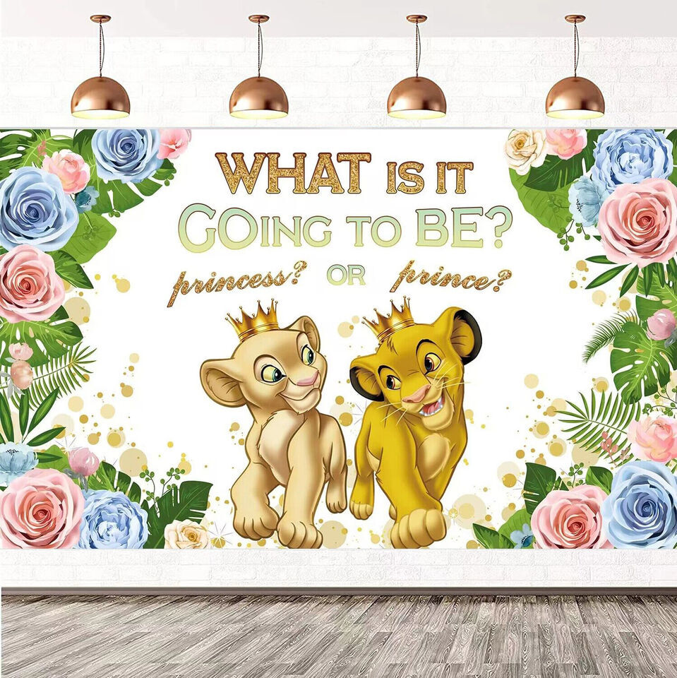 Lion King Baby Shower Banners Printable Lion King "welcome Baby"
