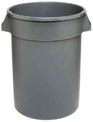 Continental 3200GY 32 Gal Round Gray Trash Can Polyethylene | eBay