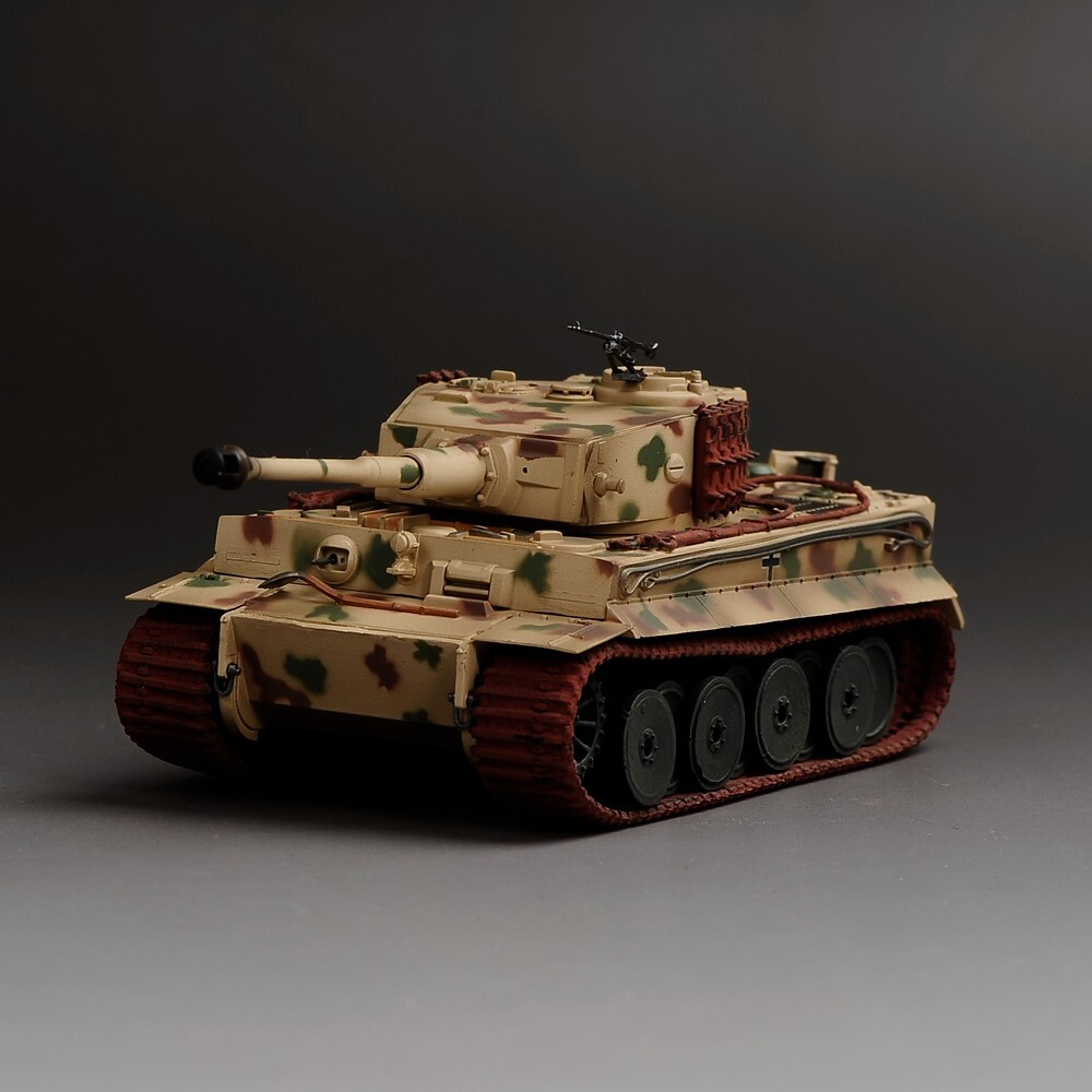 1/72 Scale WWII German Army Tiger Tank 1944 Camo Painted Millitary ...