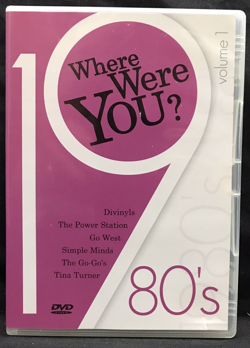 WHERE WERE YOU 1980’s VOLUME 1 DVD 2008 Australia VGC FAST FREE POST | eBay