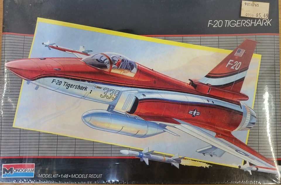Factory Sealed Model Airplane Kits - AMT, Monogram, Revell - 1:48 & 1: ...