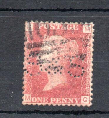 PENNY RED PLATE 177 WITH 'S&S' PERFIN | eBay