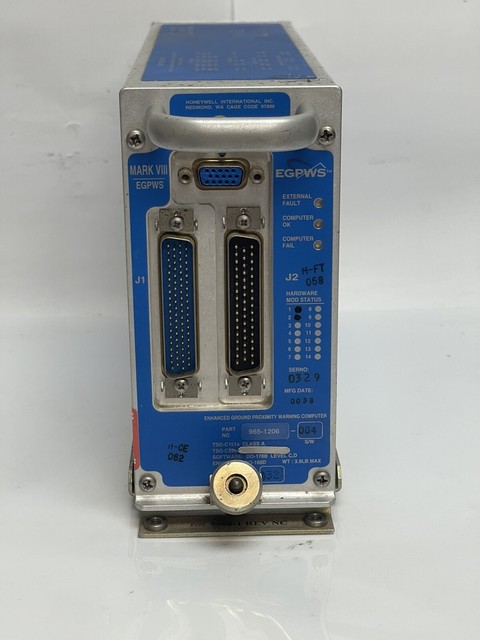 Honeywell Aircraft Mark V EGPWS Computer P/N 965-0976-003-222-222 for ...