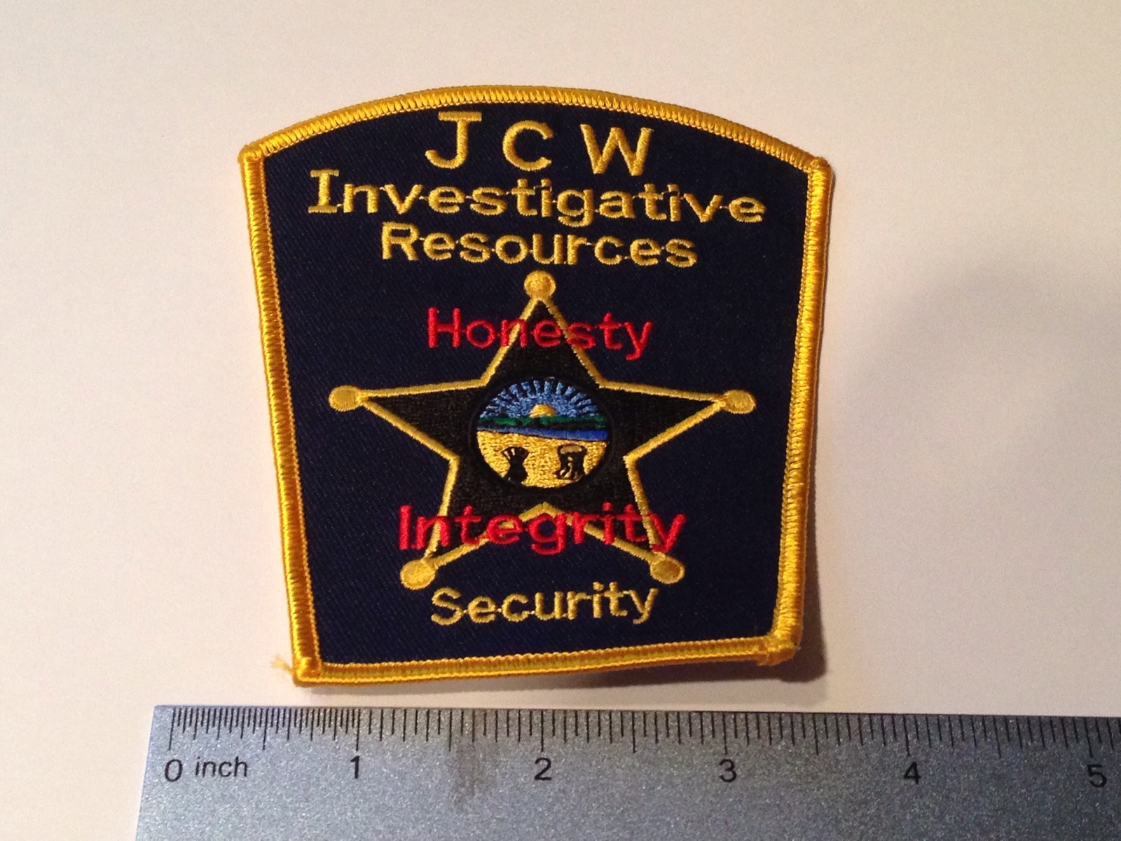 JCW Investigative Resources Private Security Patch | eBay