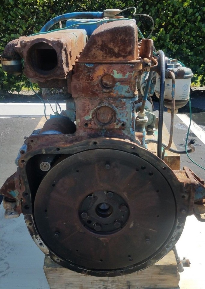 Ford Dorsett 2715E / 6D380, Marine Diesel Engine, 120HP | eBay