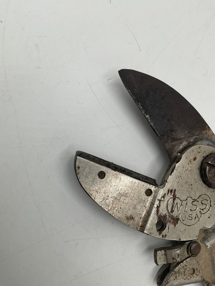 VINTAGE WISS NO.908 HY-POWER KNURLED HAND GRIP PRUNNERS/SNIPPERS | eBay