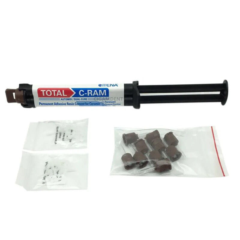 ITENA Total C-RAM Dental Resin Cement Permanent Adhesive Crown Veneer ...