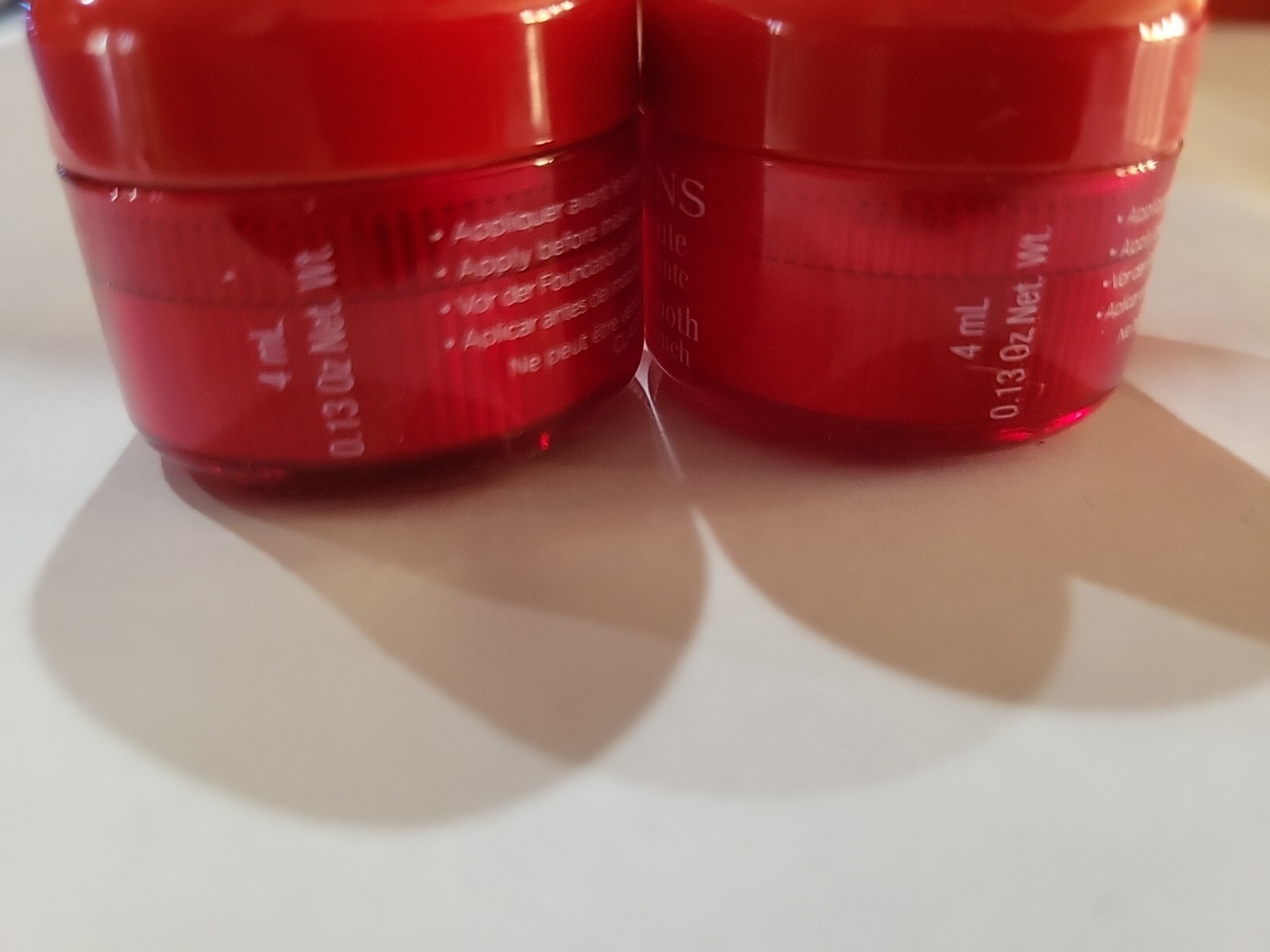 Clarins Instant Smooth Perfecting Touch Primer - Lot of 2 mini jars, 0. ...