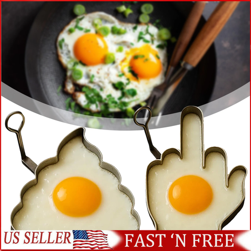 Funny Middle Finger Egg Mold,DIY Kitchen Accessories,Unique Shaped Eggs ...
