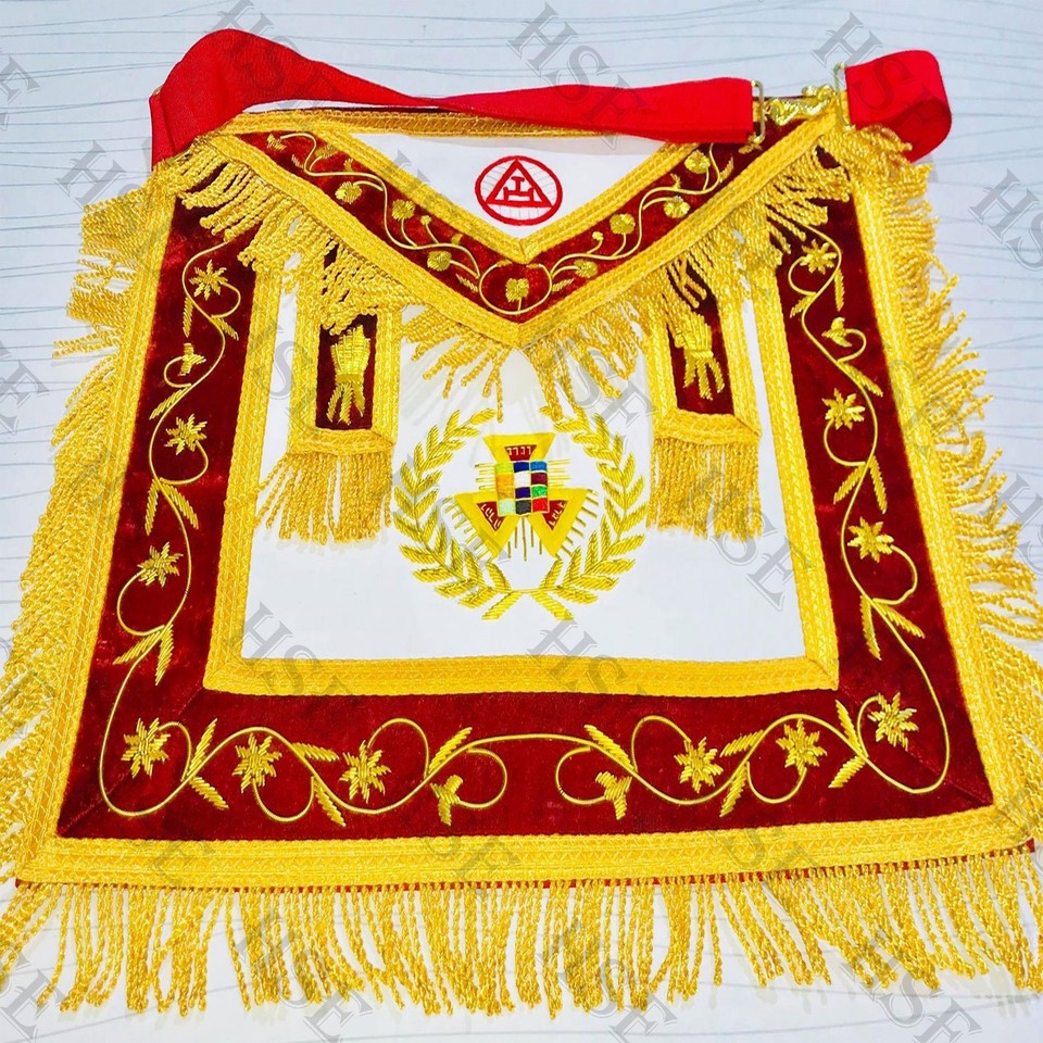 ROYAL ARCH PHP PAST HIGH PRIEST APRON-HSE | eBay