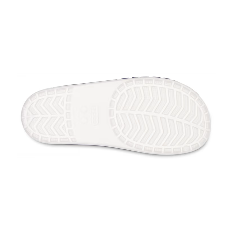 NEW CROCS BAYABAND SLIDE 205392 205392-126 WHITE / NAVY UNISEX SIZE | eBay