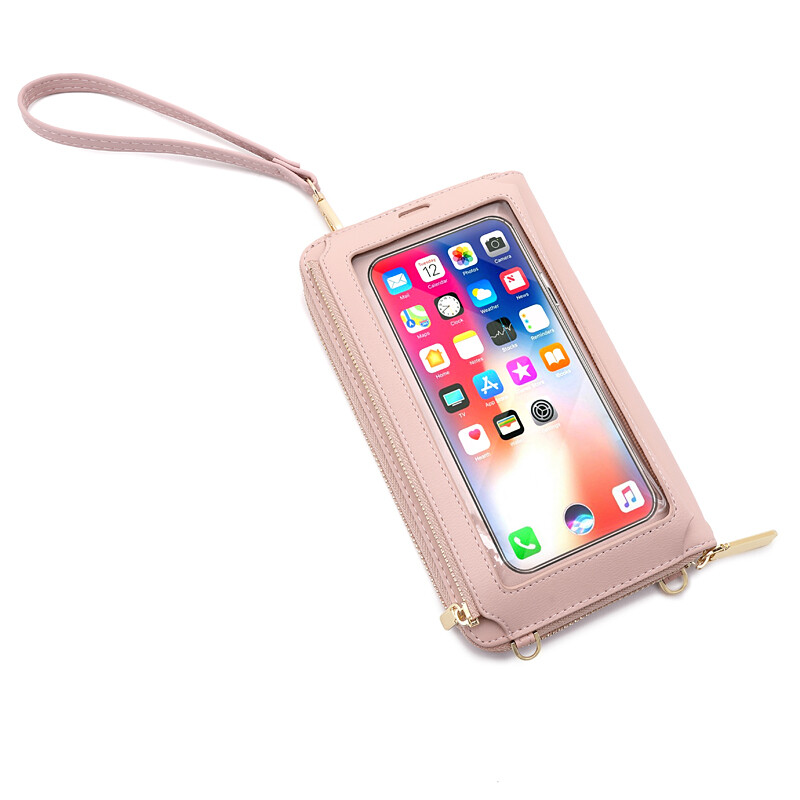 Touch Screen Bag Crossbody Cell Phone Purse Case Shoulder RFID Blocking ...