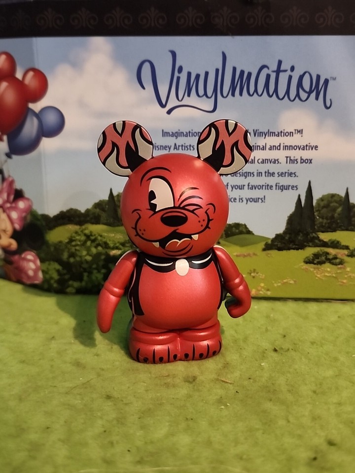 DISNEY Vinylmation 3" Park Set 2 Designer Series Variant Pluto | eBay