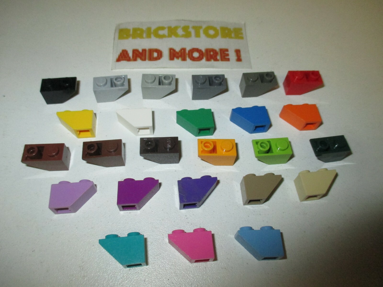 Lego - Slope Pente Inverted 2x1 1x2 3665 - Choose Color & Quantity | eBay