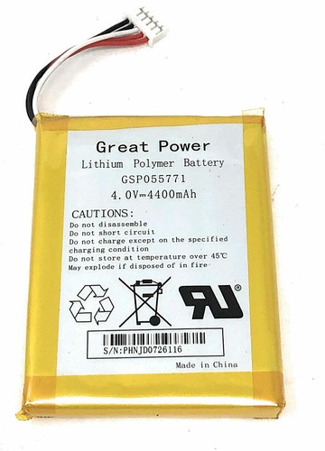 Great Power Lithium polymer Battery 4.0v 4400mAh GSP055771 | eBay