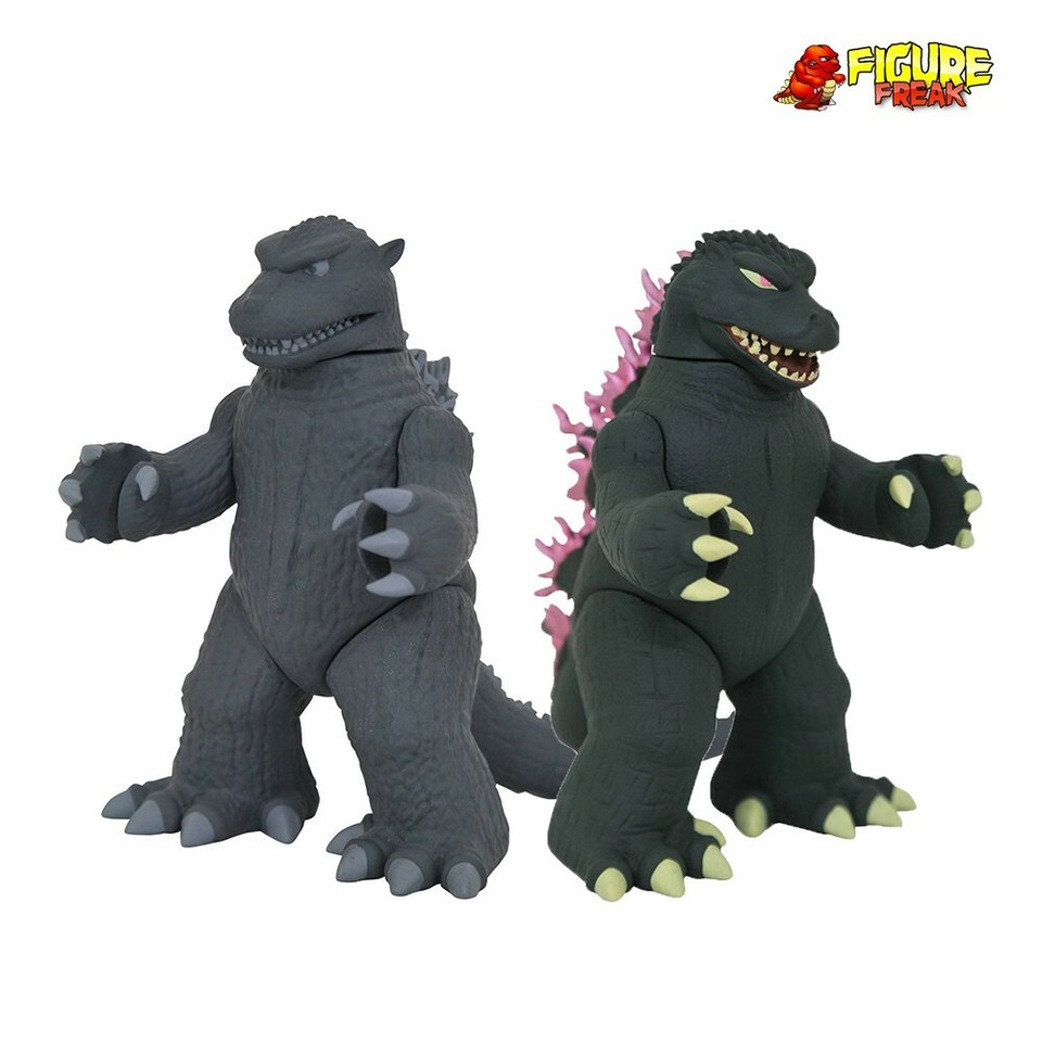 Vinimates 1954 Godzilla & 1999 Godzilla Vinyl Figure 2-Pack | eBay