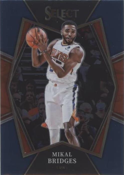 2021-22 Panini Select - Premier Level Mikal Bridges #147 Blue for sale ...
