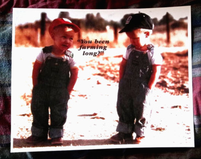 You Been Farming Long Picture Print 11x14 Children & Infants | eBay