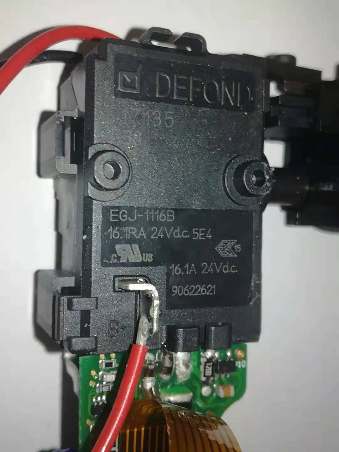 1pc NEW Defond EGJ-1116B 24V16A 90622621 DC speed control switch #V3U3 ...