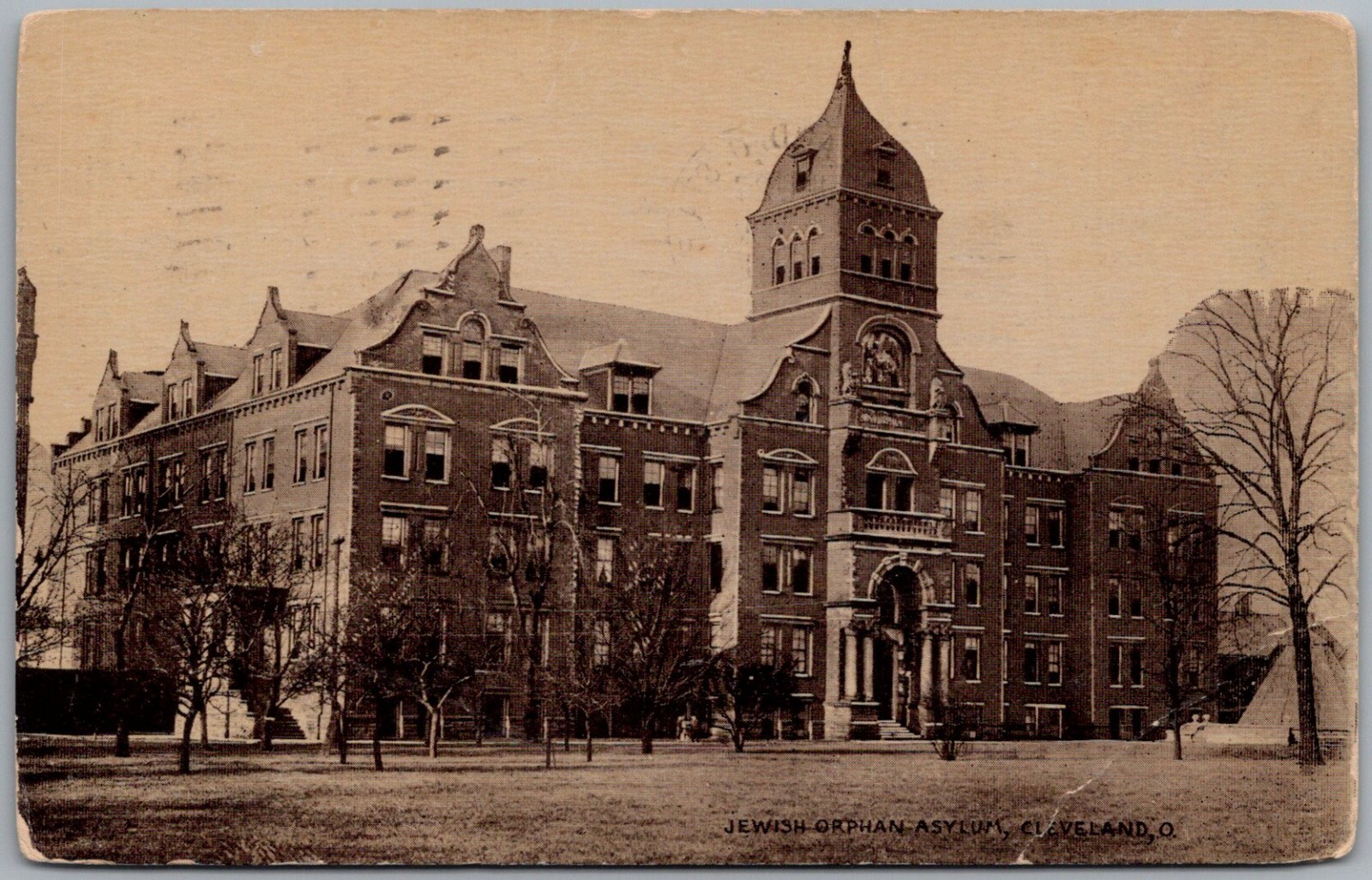 Jewish Orphan Asylum Cleveland Ohio 1911 Postcard L341 | eBay