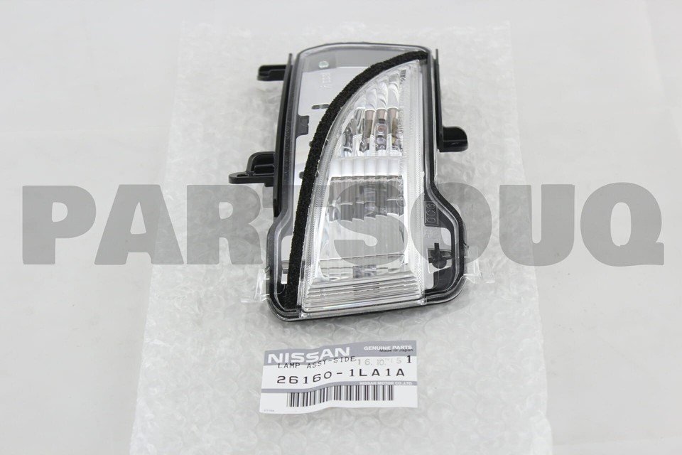 261601LA1A Genuine Nissan LAMP ASSY-SIDE TURN SIGNAL,RH 26160-1LA1A | eBay