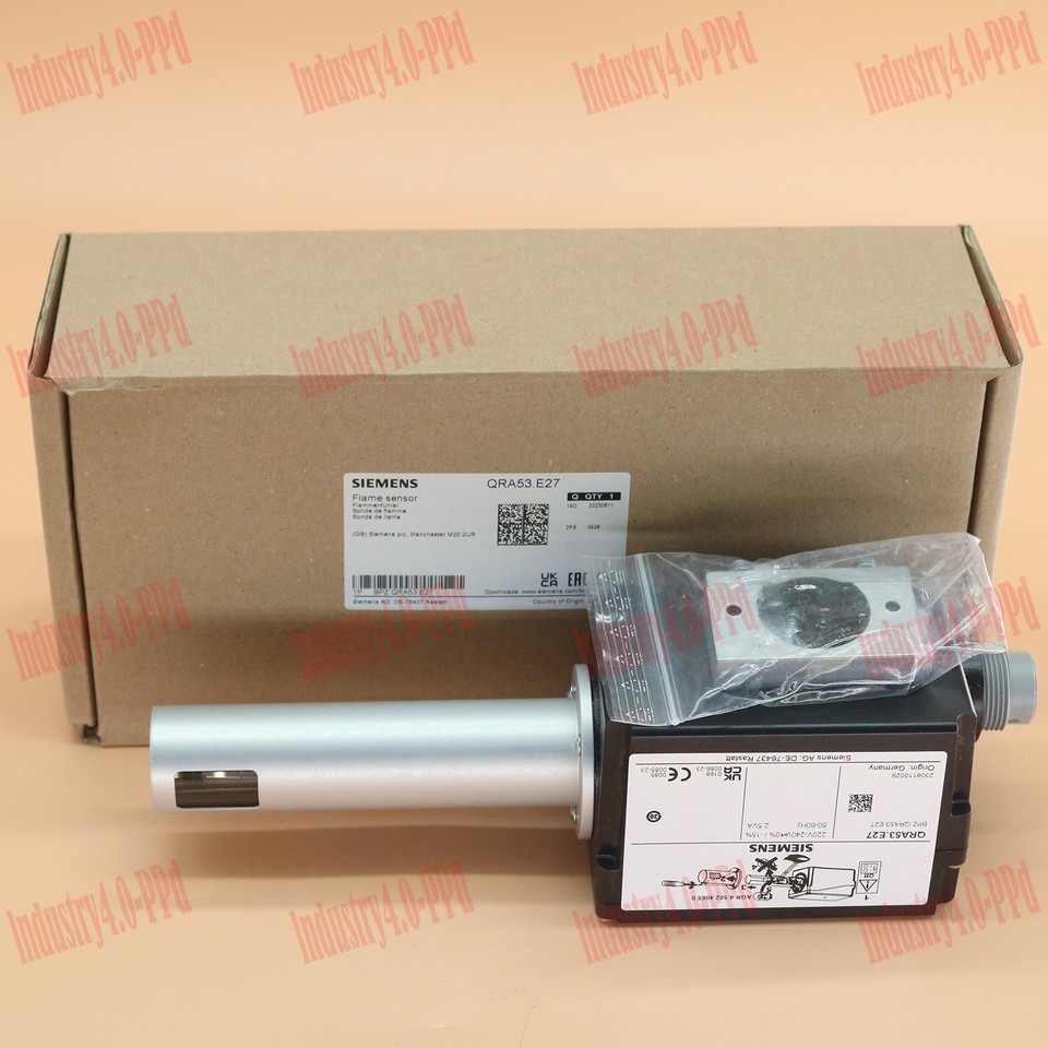 New QRA53.E27 FOR SIEMENS 125mm Burner Flame Detector Flame Sensor#XR ...