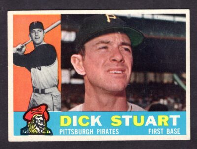 1960 TOPPS DICK STUART CARD NO:402 NEAR MINT CONDITION | eBay