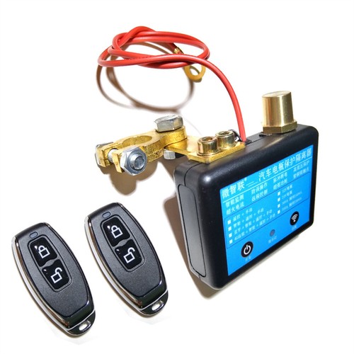 Car Battery Intelligent Auto Cut Off Wireless Remote Control Disconnect ...