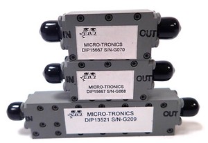 MICRO-TRONICS DIPLEXER 3PC LOT w/ DIP 15667 & DIP 13521, TESTED AND ...