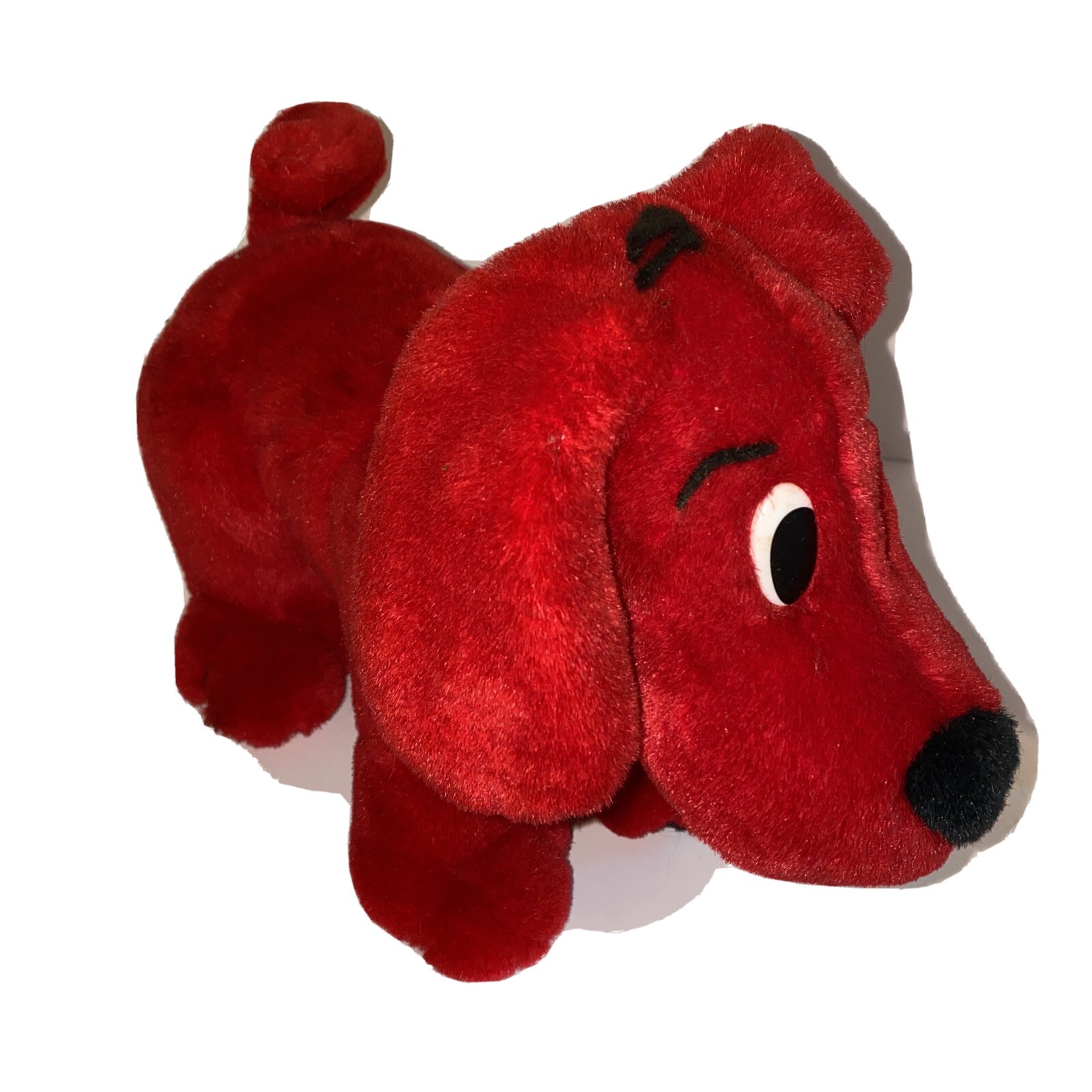 Vintage Clifford the Big Red Dog Plush Scholastic 8" Tall Stuffed ...