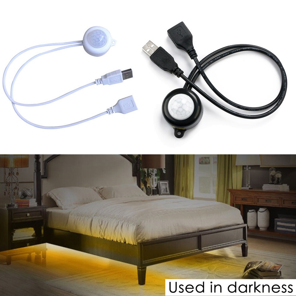 sale PIR Infrared Motion Activated Sensor Switch USB Auto On/Off ...