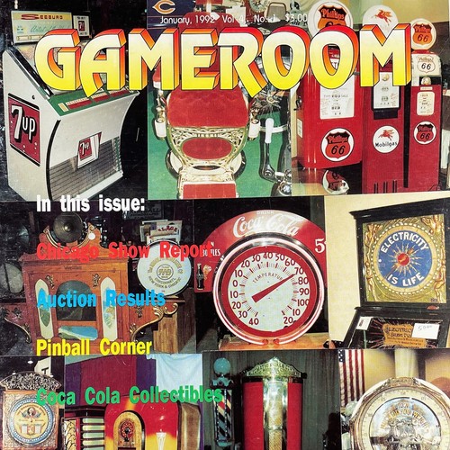 Game Room Magazine Pinball Arcade Jukebox January 1992 Chicago Show ...