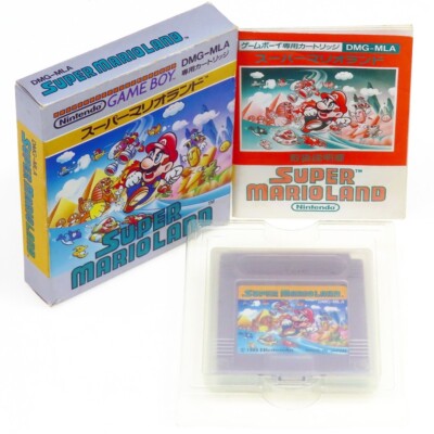 SUPER MARIO LAND Nintendo GB Game Boy GAMEBOY Japan Import Action Boxed ...