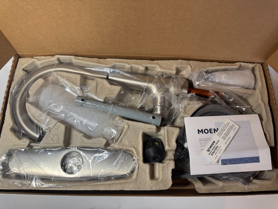 Moen Haelyn 87627SRS 1-Hand Pulldown Kitchen Faucet & SOAP - Stainless ...