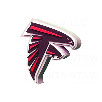 New NFL Atlanta Falcons 3D Fan Foam Logo Holding / Wall Sign 15.9? x 15 ...