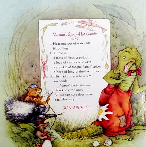 GATOR GUMBO A SPICY-HOT TALE BY CANDACE FLEMING HARDCOVER BOOK (SIGNED ...
