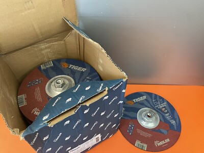 Weiler Tiger A30S Type 27 Cut & Grind Combo Wheel 9x1/8x5/8”-11 Qty 10 ...