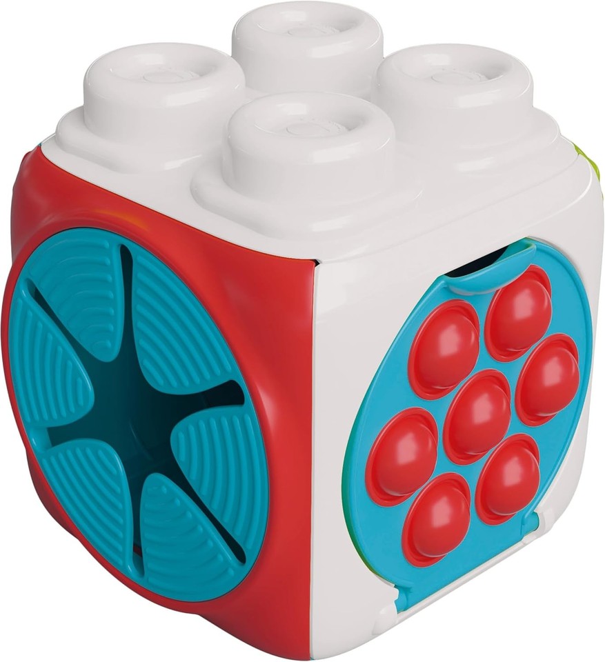 Clementoni Baby Soft Blocks - Clemmy Sensory Activity Cube - Soft ...