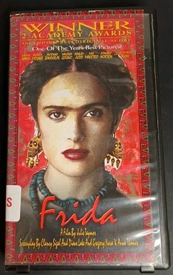 Frida VHS Videotape Salma Hayek Alfred Molina Frida Kahlo 2002 Pre ...