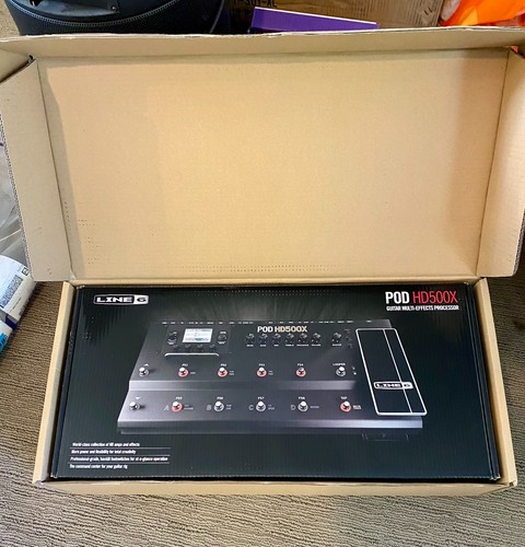 Line 6 POD HD500X Multi-Effects Guitar Pedalboard Amp Modeler ...