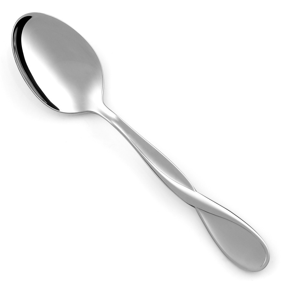 Oneida AQUARIUS Stainless New GLOSSY Twist USA Silverware CHOICE ...