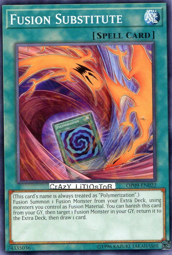 3 X YU-GI-OH FUSION SUBSTITUTE PROMO COMMON MINT OP09-EN022 | eBay