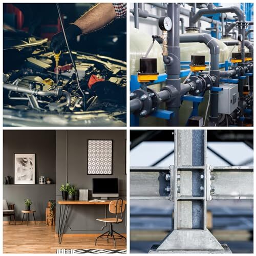 Hex Bolts 5/16-18x6" 6Pcs 304 Stainless Steel UNC Fully Threaded Hex ...