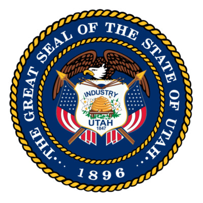 12" utah state seal sticker decal usa made | eBay