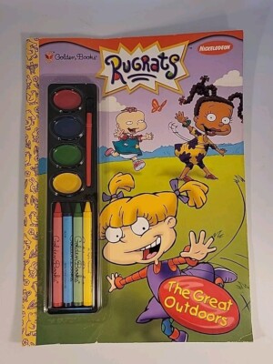 2001 Vintage RUGRATS Coloring Book By Golden Books - New | eBay
