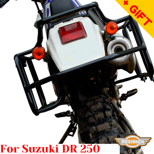 For Suzuki DR250 rack luggage system Suzuki DR 250 side carriers ...
