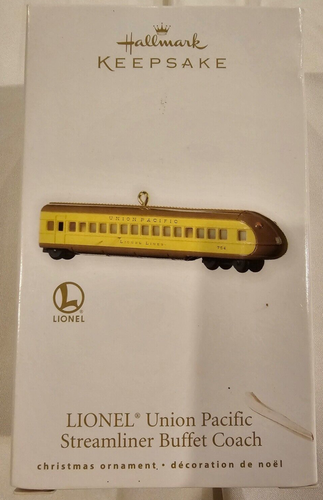 Hallmark Keepsake Ornament Lionel Union Pacific Streamliner Buffet ...