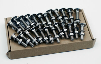 High Quality Garden Bench Slat Fixing Kit - 24 Nuts Bolts Washers. | eBay