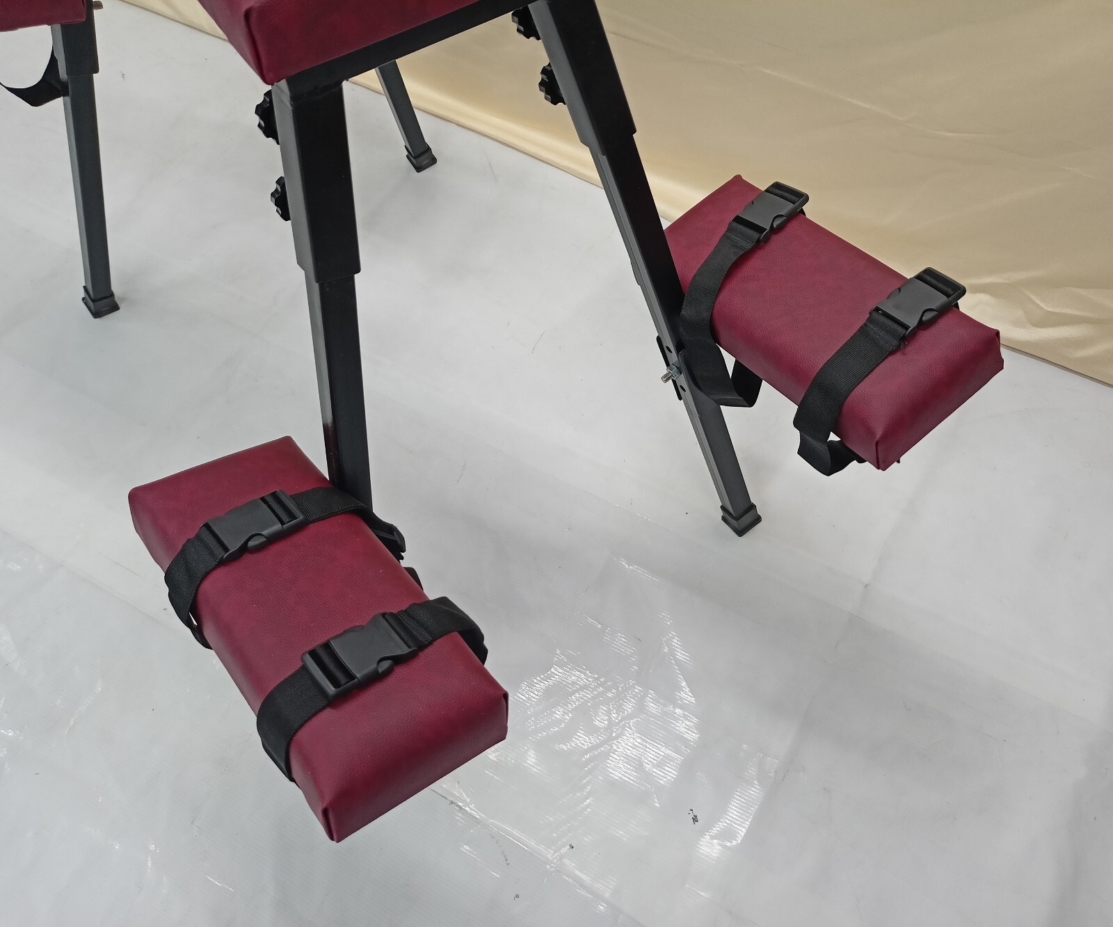 Spanking Bench Portable Bench Flogging BDSM Bench Wine Color | eBay